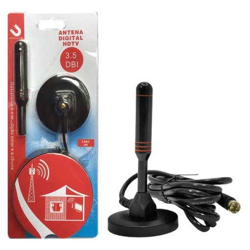Antena Digital HDTV 3.5DBI 3M | EL BAJO IMPORTADORA