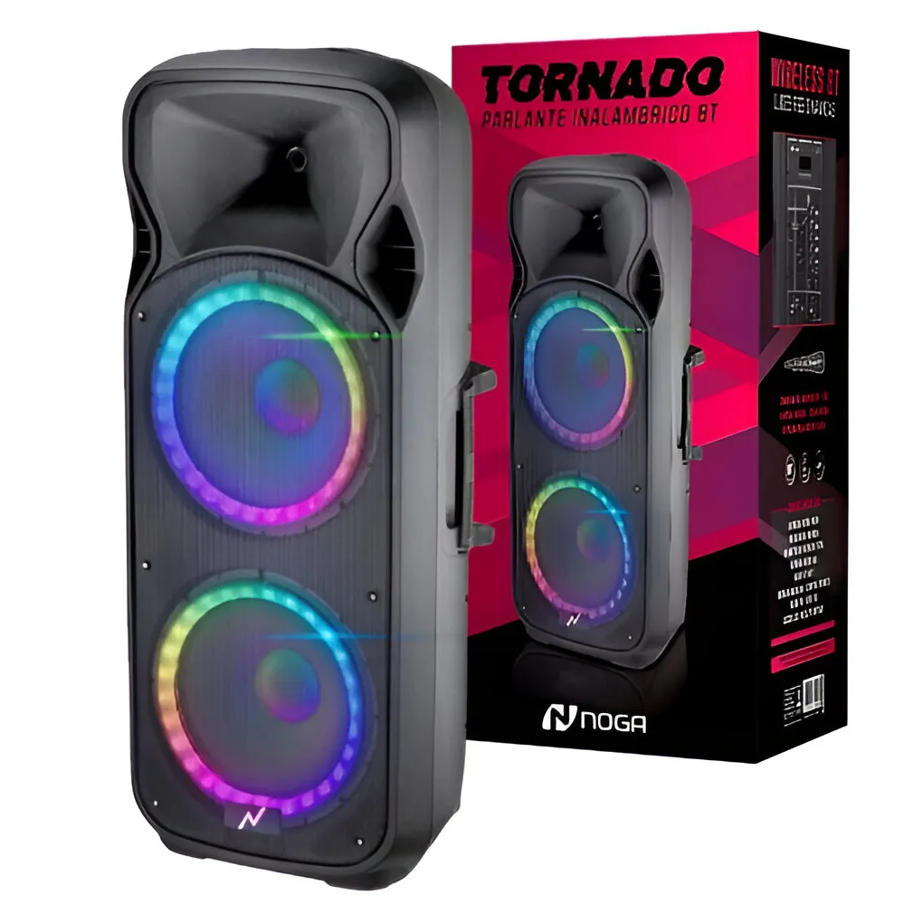 Parlante Bluetooth NOGA Tornado | EL BAJO IMPORTADORA