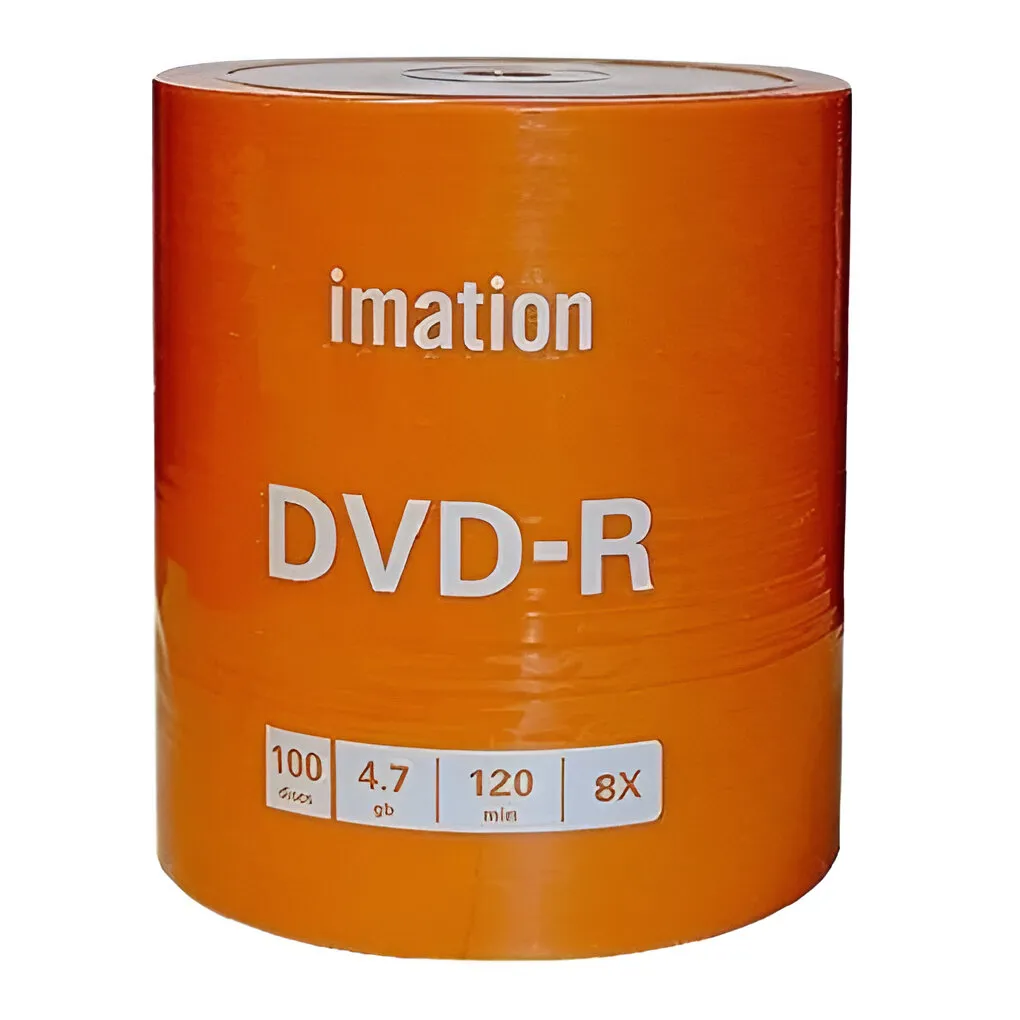 DVD Imation logo -R en Bulk x 100 unid. | EL BAJO IMPORTADORA
