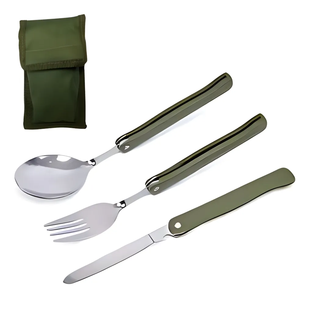 Set de Cubiertos para Camping | EL BAJO IMPORTADORA