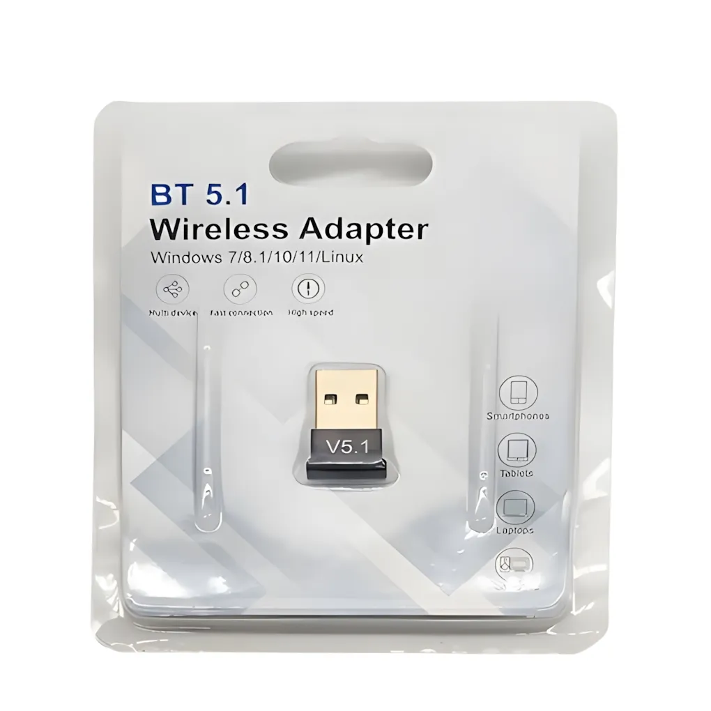 Adaptador Bluetooth 5.1 WIRELESS BT-51 | EL BAJO IMPORTADORA