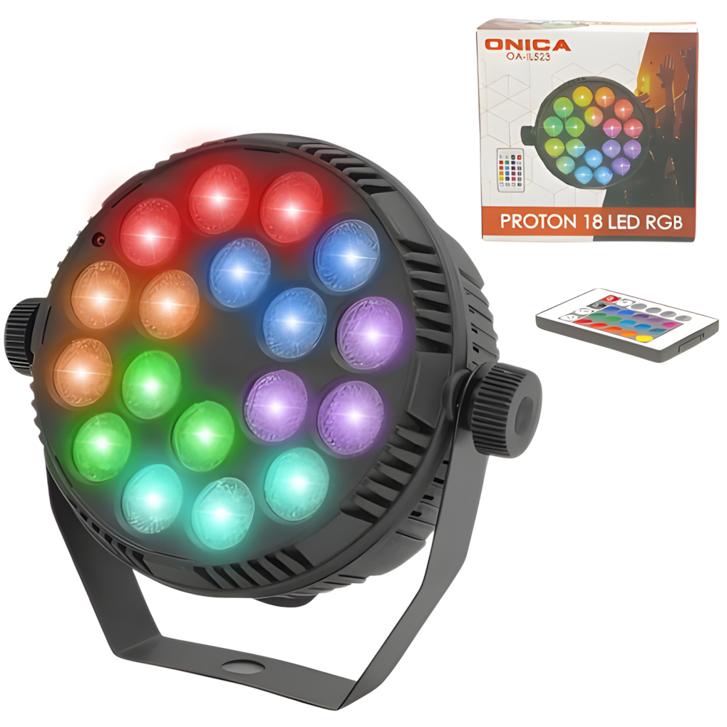 Proton 18 LED ONICA RGB - El Bajo Importadora