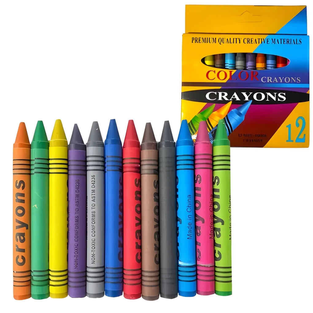 Crayones x12 Pcs CRAYONS | EL BAJO IMPORTADORA