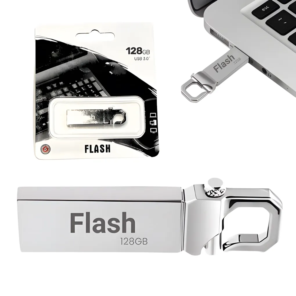 Pen Drive Flash 128GB USB 3.0 | EL BAJO IMPORTADORA