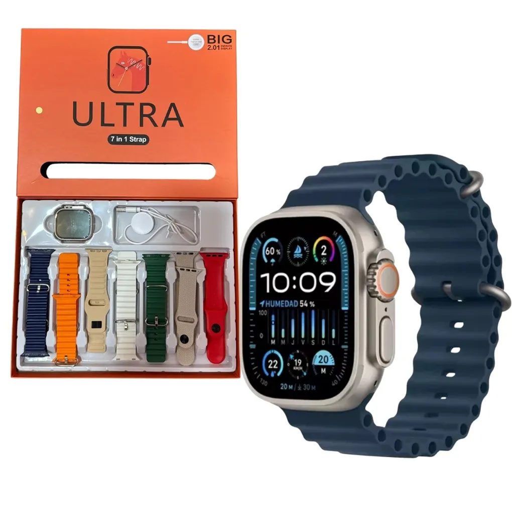 Reloj Smart Watch Ultra 7 en 1 STRAP | EL BAJO IMPORTADORA