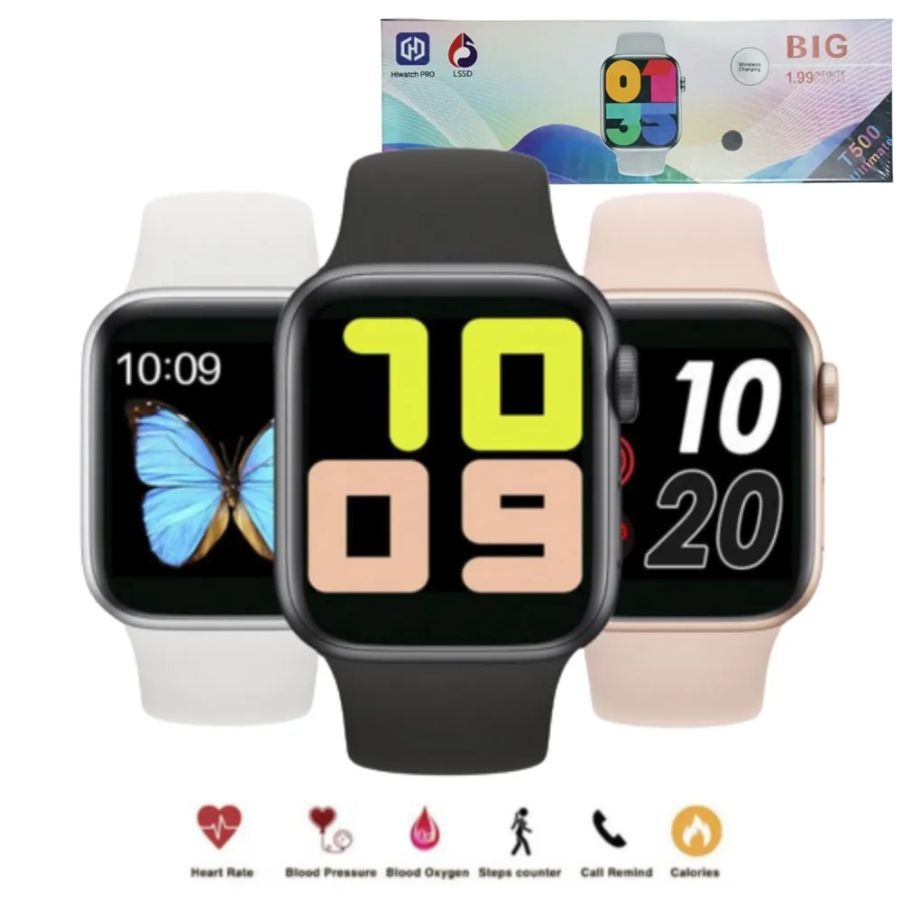 Reloj Smartwatch T500 | EL BAJO IMPORTADORA