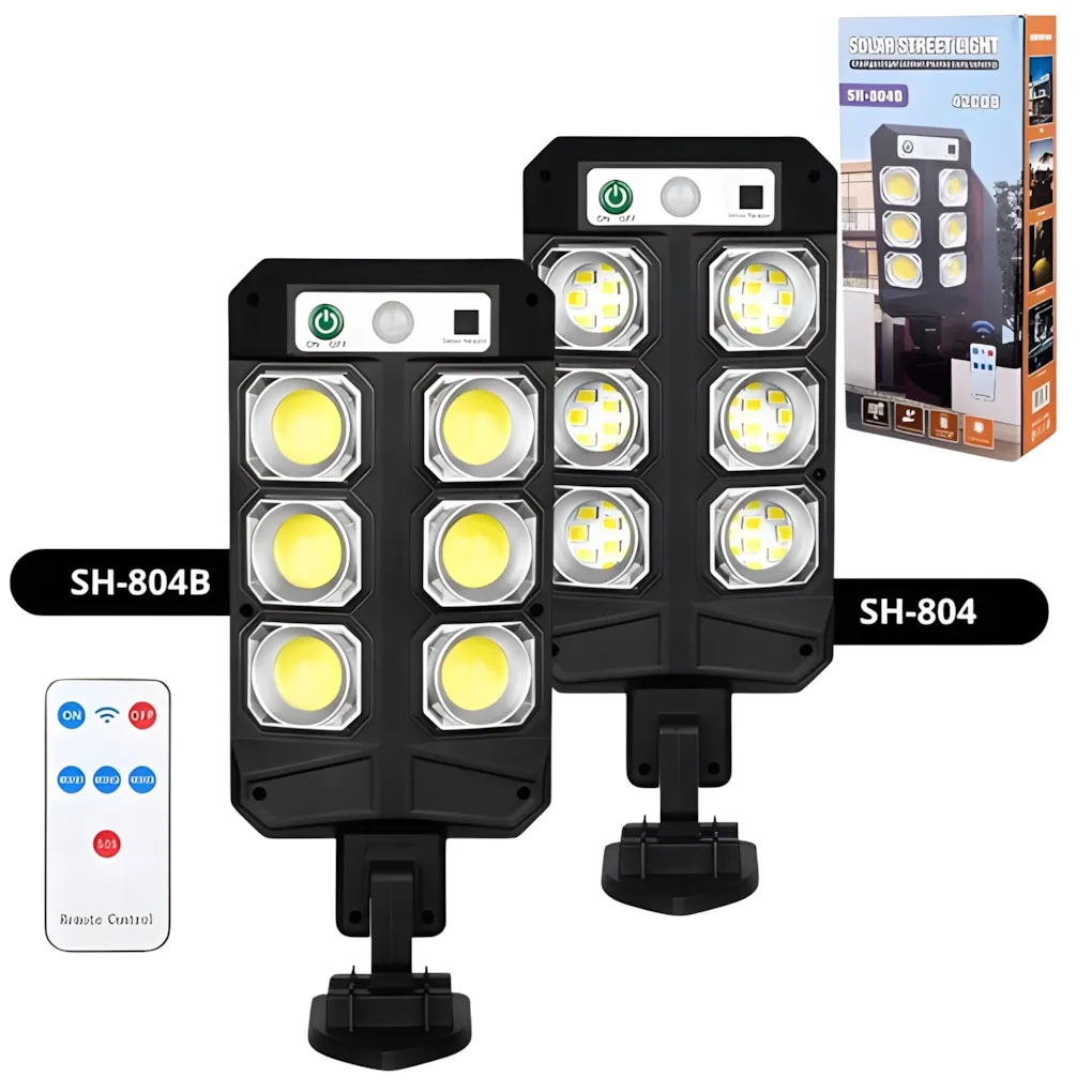 Reflector Con Panel Solar STREET LIGHT | EL BAJO IMPORTADORA