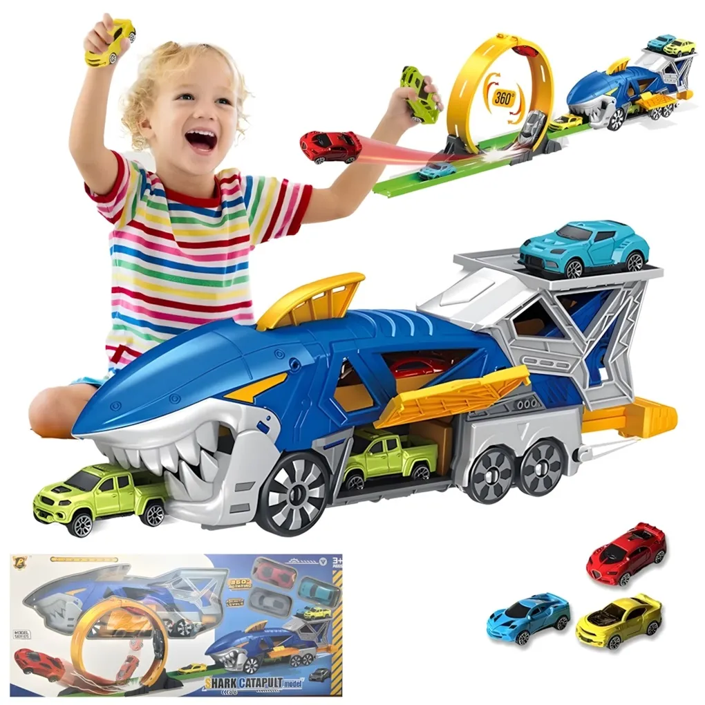 Pista de Auto Shark Catapult ISA53612 | EL BAJO IMPORTADORA