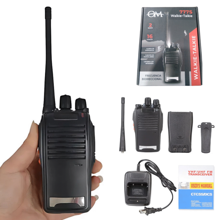 Handy Walkie Talkie OM 777S | EL BAJO IMPORTADORA
